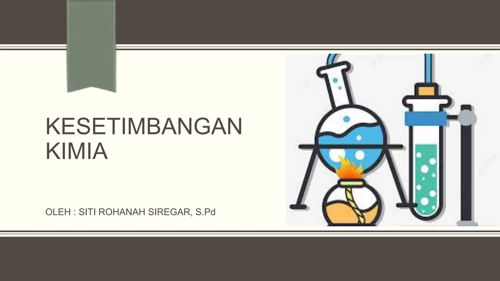 KONSEP KESETIMBANGAN KIMIA-MATERI KIMIA KELAS XI | PPTX