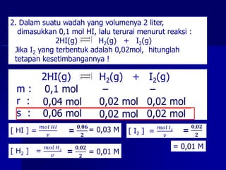 kesetimbangan kimia.ppt