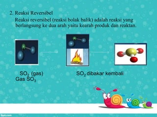 Kesetimbangan reaksi kimiaa | PPTX