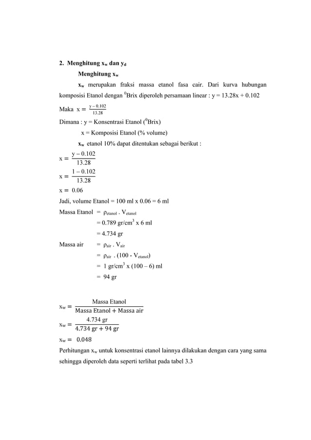 Kesetimbangan uap cair | DOCX