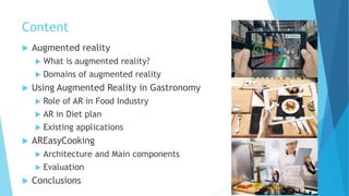 Eye and Voice Control for an Augmented Reality Cooking Experience | PPT