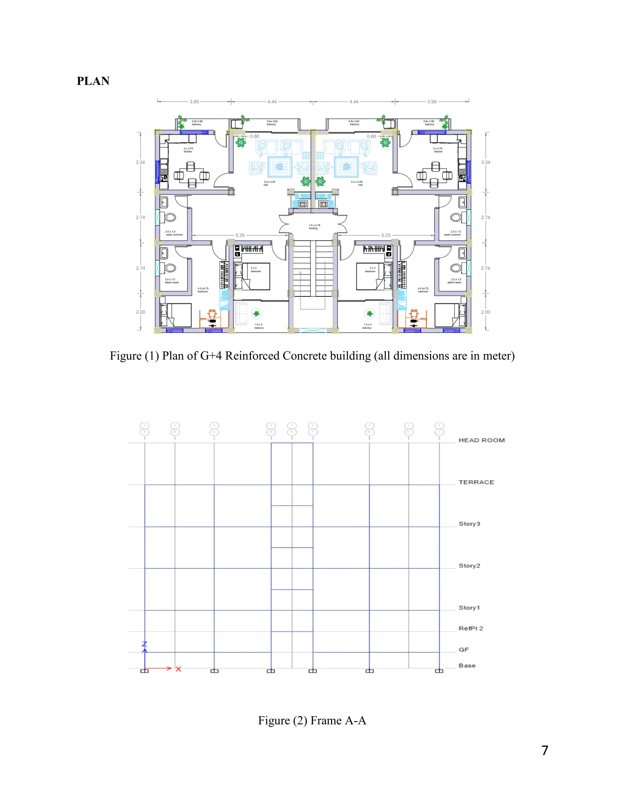 Design of G+4 residential building ||Major project || | PDF