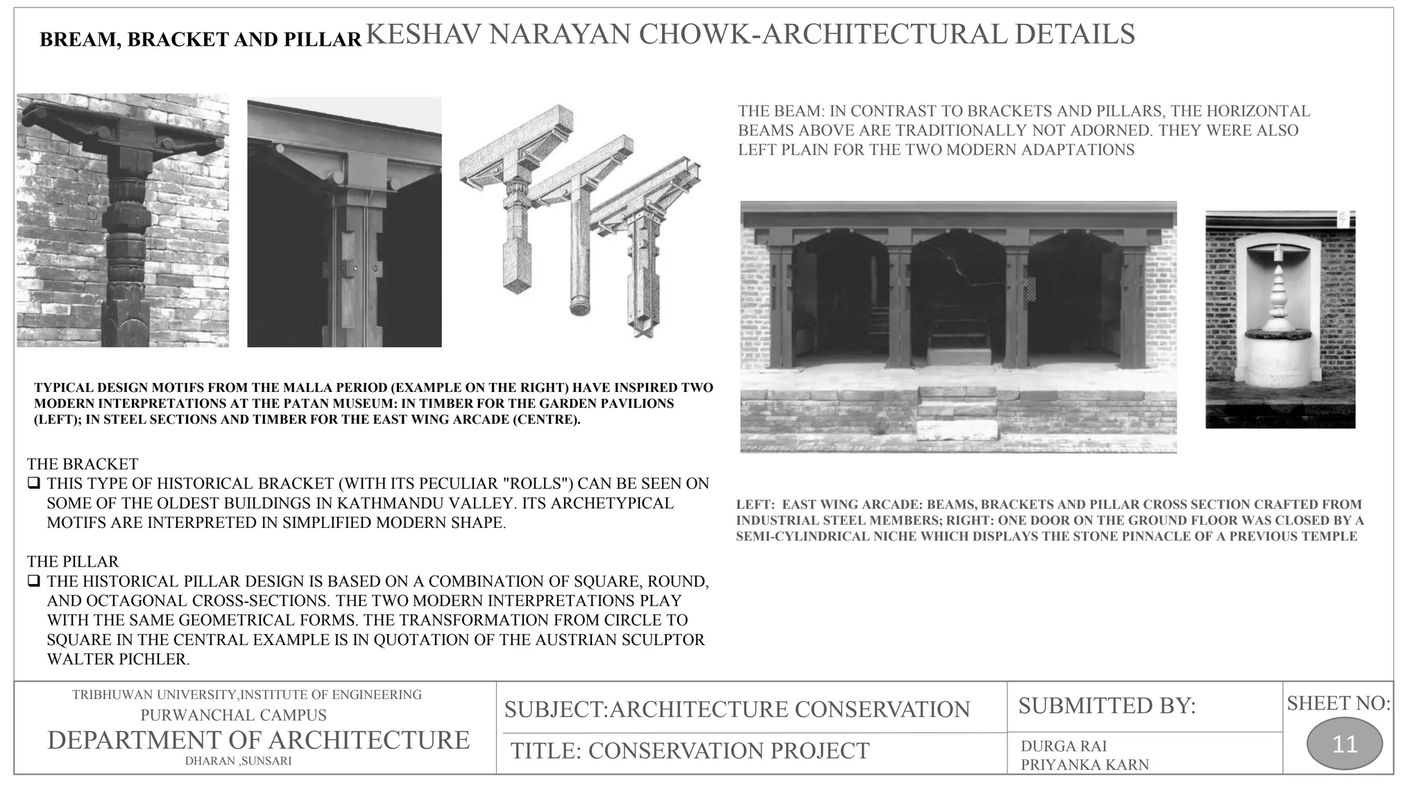 Conservation study of Maya Devi temple and Keshav Narayan Chowk by Priyanka Karn and Durga Rai | PDF