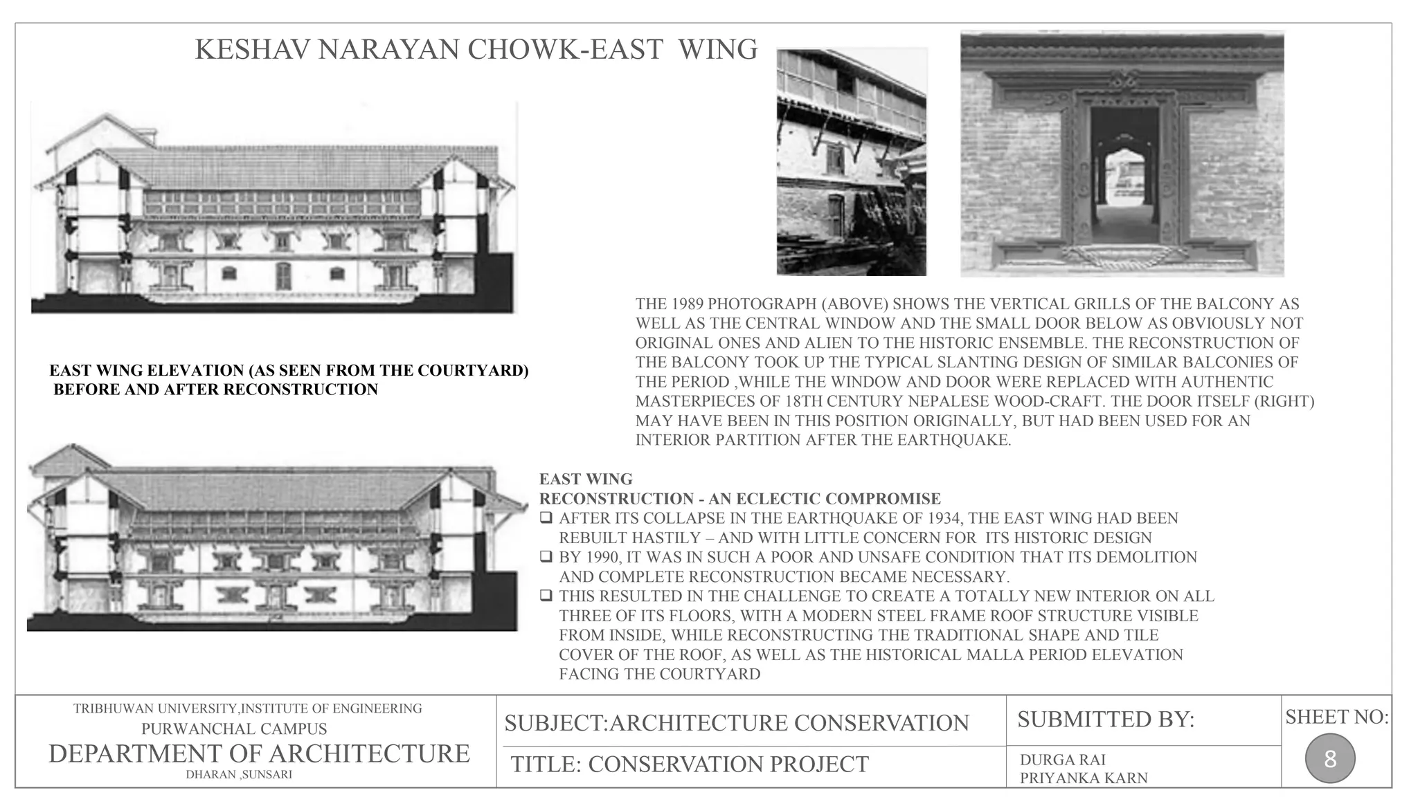 Conservation study of Maya Devi temple and Keshav Narayan Chowk by ...