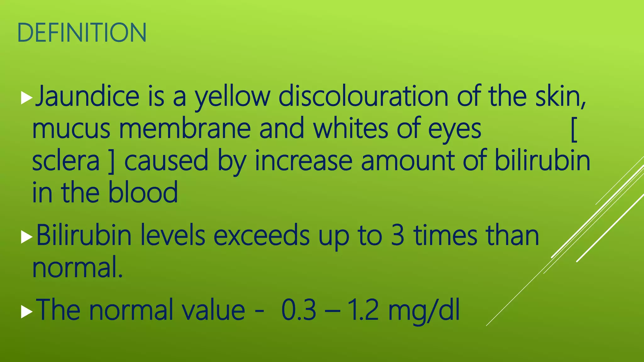 jaundice ppt | PPTX