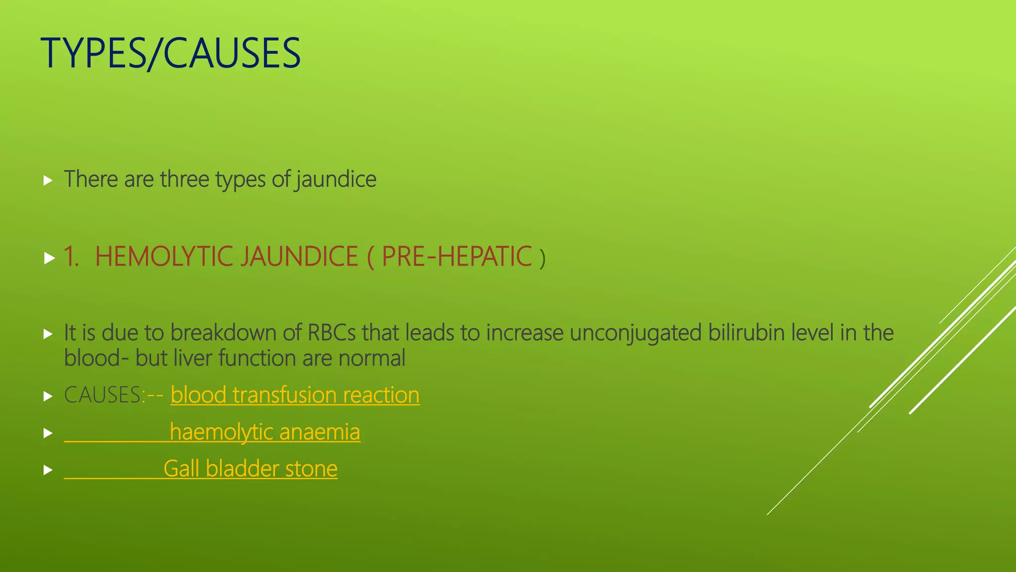 jaundice ppt | PPTX