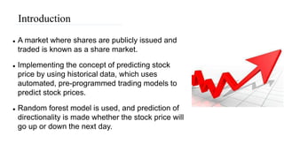 stock market prediction project powerpoint | PPTX