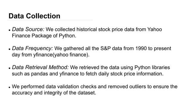 stock market prediction project powerpoint | PPTX