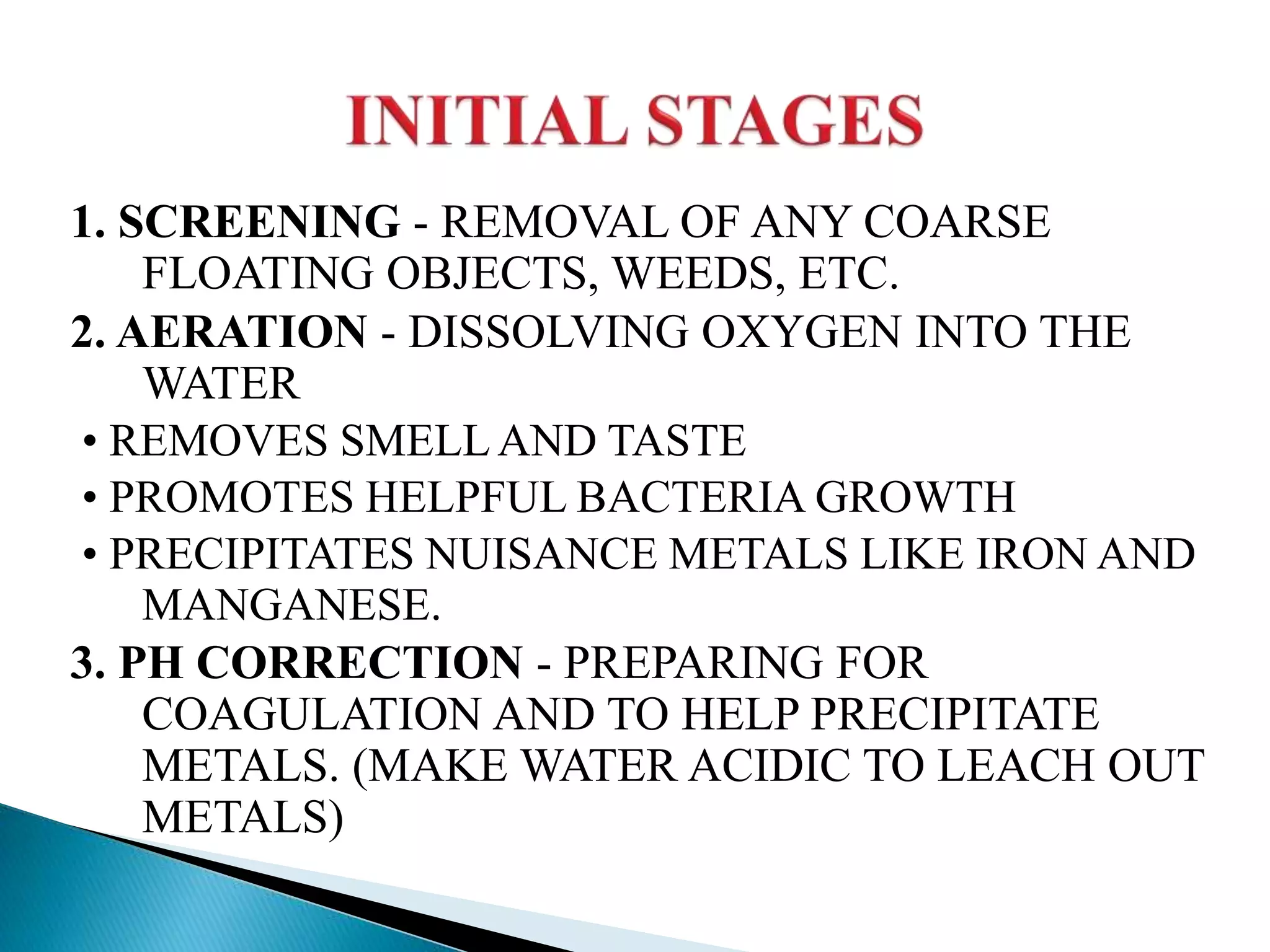 PURIFICATION AND TREATMENT OF WATER | PPTX