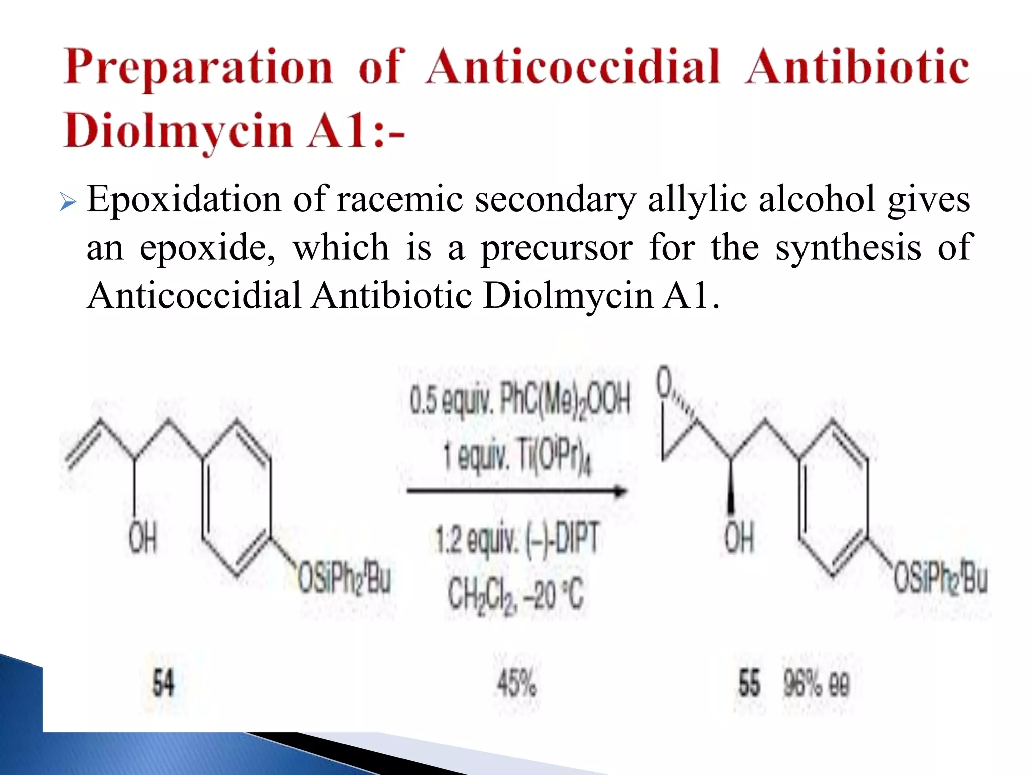 Katsuki Sharpless Asymmetric Epoxidation and its Synthetic Applications ...