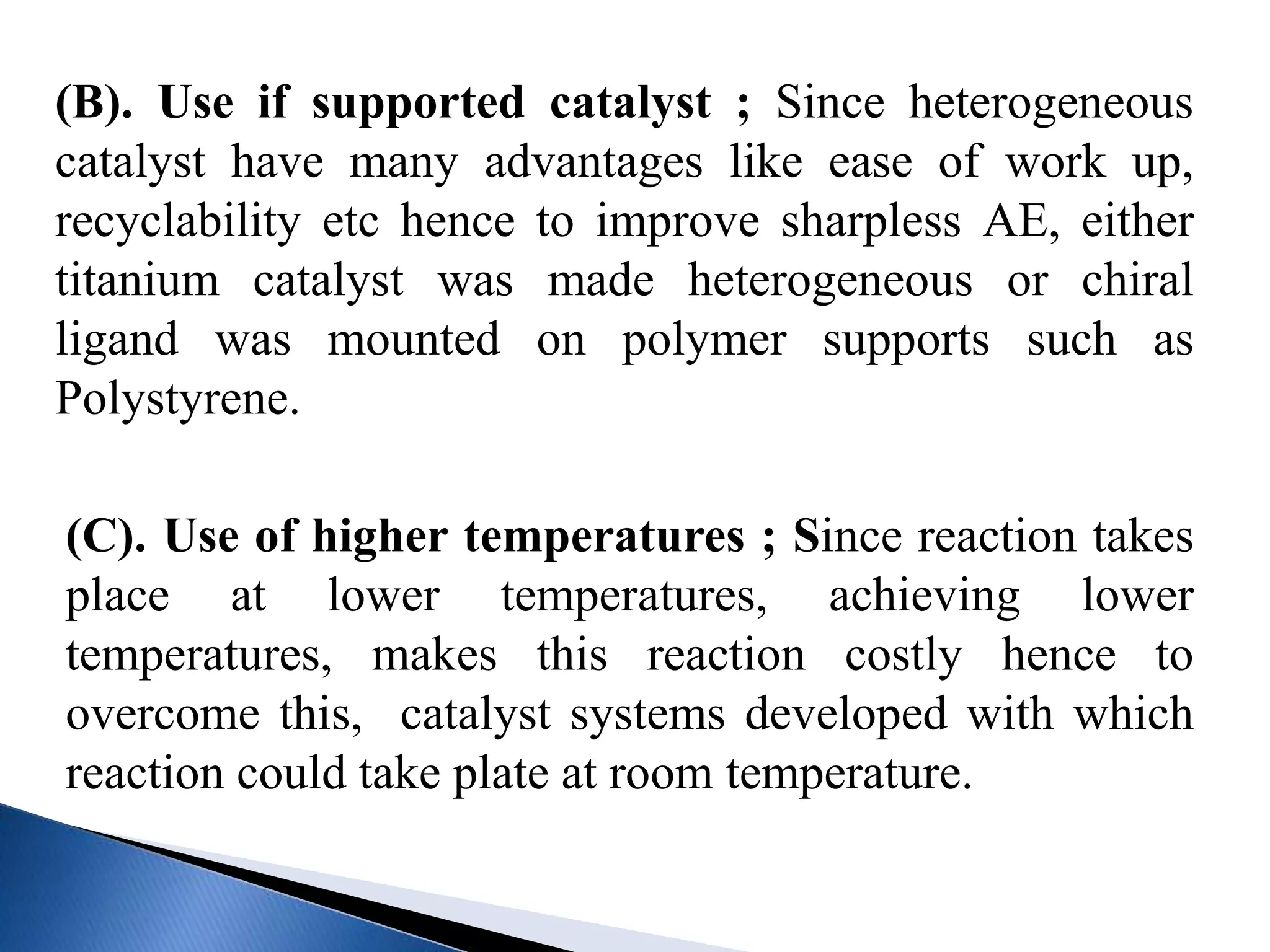 Katsuki Sharpless Asymmetric Epoxidation and its Synthetic Applications ...