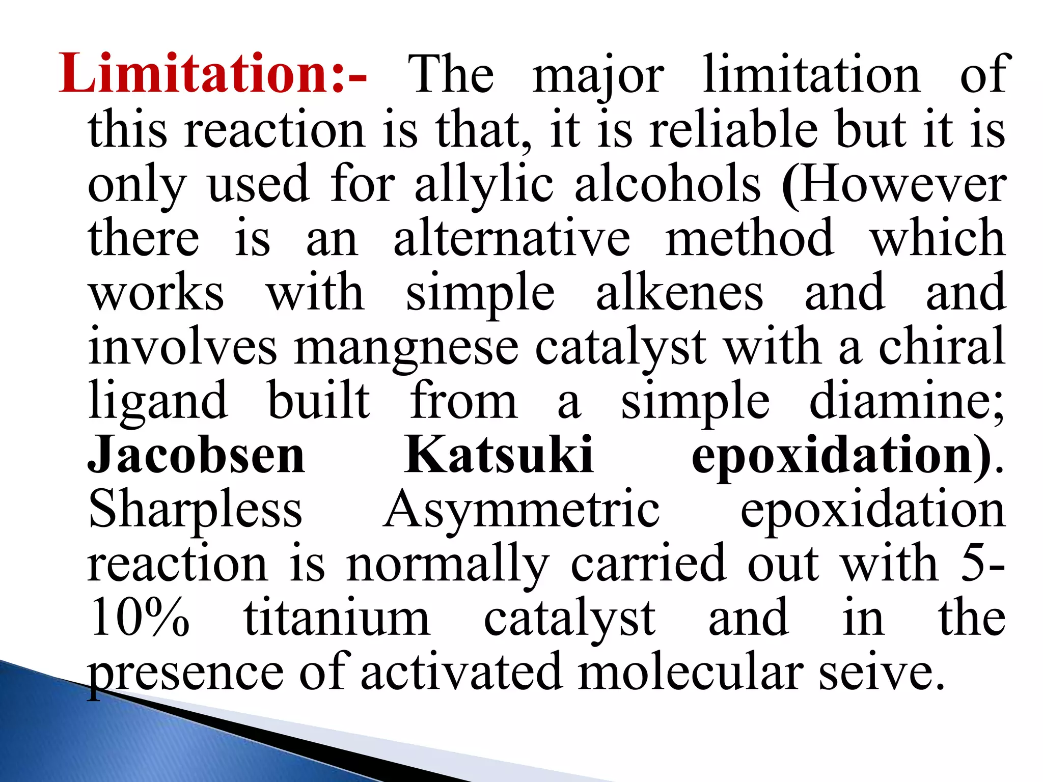 Katsuki Sharpless Asymmetric Epoxidation and its Synthetic Applications ...