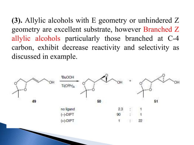 Katsuki Sharpless Asymmetric Epoxidation and its Synthetic Applications ...