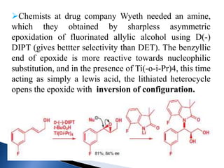 Katsuki Sharpless Asymmetric Epoxidation and its Synthetic Applications ...