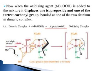 Katsuki Sharpless Asymmetric Epoxidation and its Synthetic Applications ...