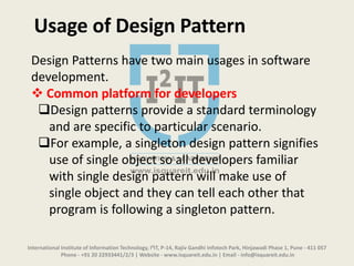 Introduction To Design Pattern | PPT