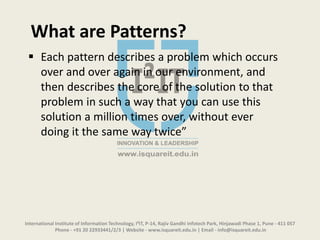 Introduction To Design Pattern | PPT
