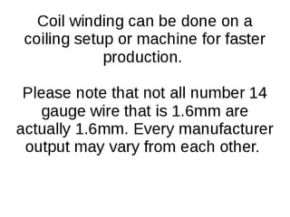 Keshe Magrav Power Coil Production Step by Step, pp.24. - Oct-30-2015 | PDF