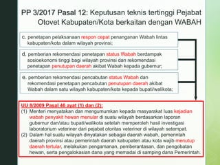 Kesiagaan Darurat Wabah Penyakit Hewan - Australia Indonesia Partnership Emerging Infectious ...