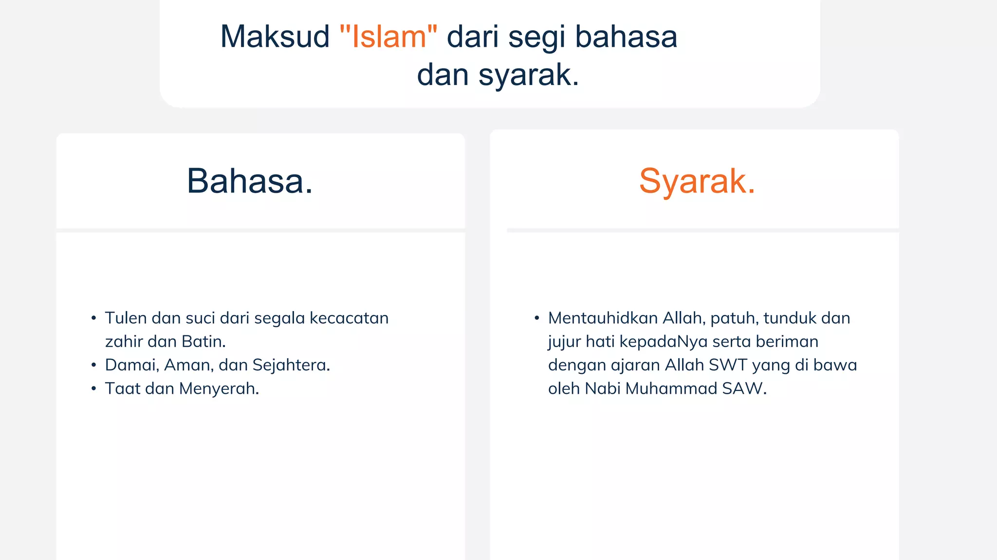 Kesihatan mental dari perspektif Islam | PPTX