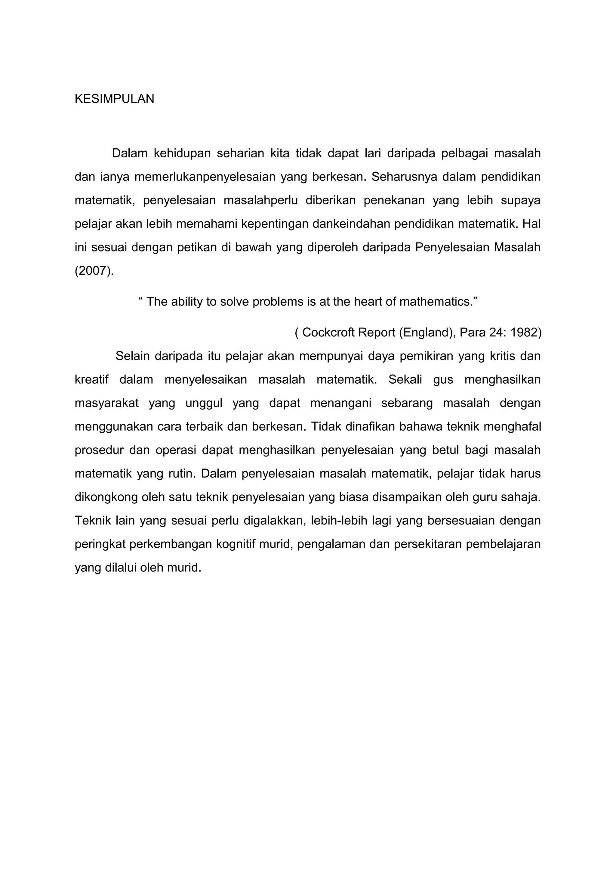 Kesimpulan | DOC