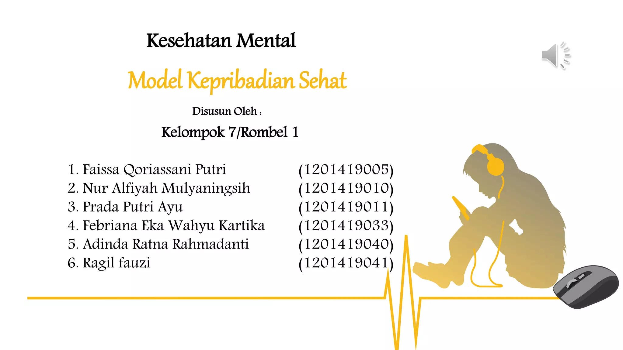 Model Keperibadian Sehat | PPTX