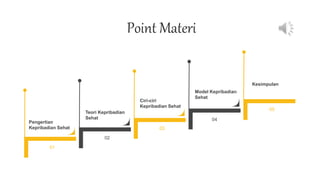 Model Keperibadian Sehat | PPTX