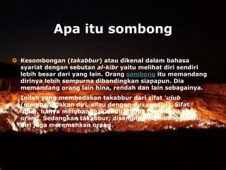 Kesombongan | PPTX