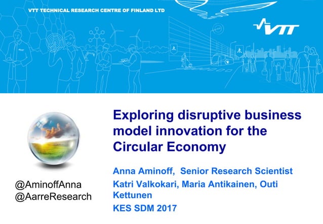 Exploring disruptive business model innovation for the Circular Economy ...