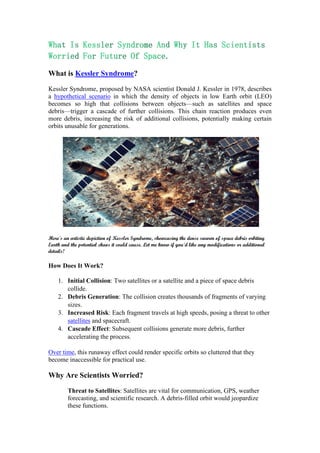 What Is Kessler Syndrome And Why It Has Scientists Worried For Future ...