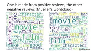 Visualizing Words and Topics with Scattertext | PPT