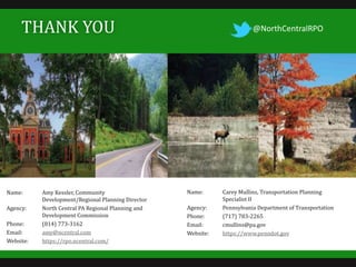 Rural Planning Organizations: Rural Transportation Planning in ...