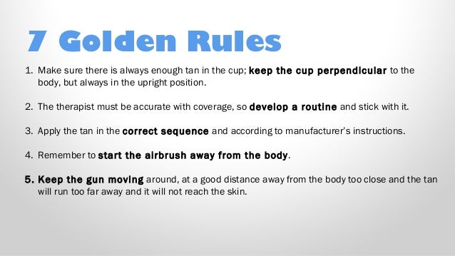 Lesson 9 The Golden Rules Of Applying A Spray Tan lesson-9-the-golden-rules-of-applying-a-spray-tan