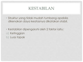 Kestabilan dan kekuatan objek real | PDF