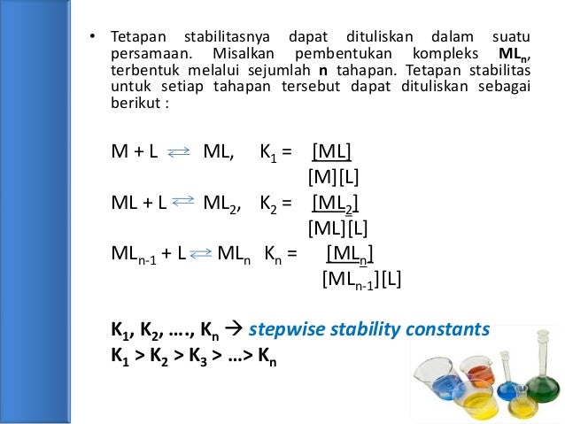 Kestabilan ion kompleks