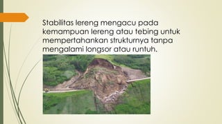 KESTABILAN LERENG_Dengan_Metode_FEM dan LEM | PPT