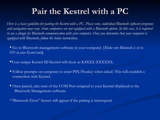 Kestrel 4500 Introduction | PPT