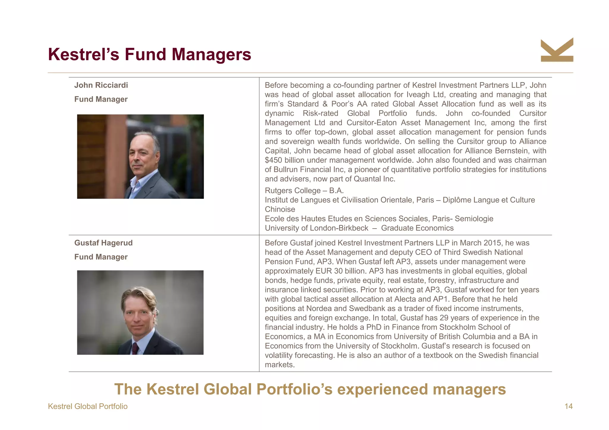 `Kestrel global portfolio presentation 2015 05_08 | PDF