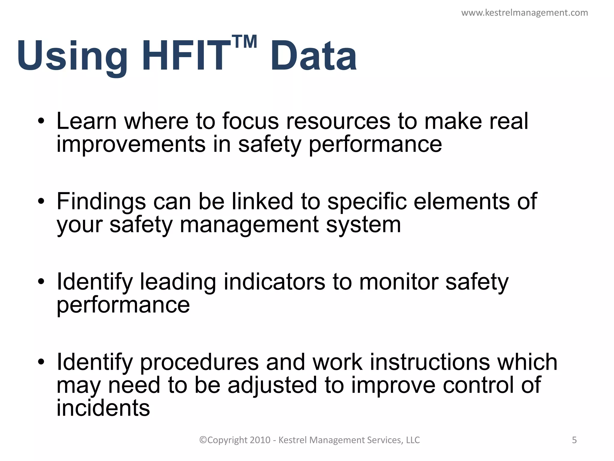 HFIT - the Human Factors Integration Tool | PPTX