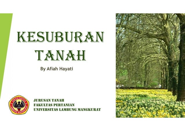 Kesuburan tanah | PDF
