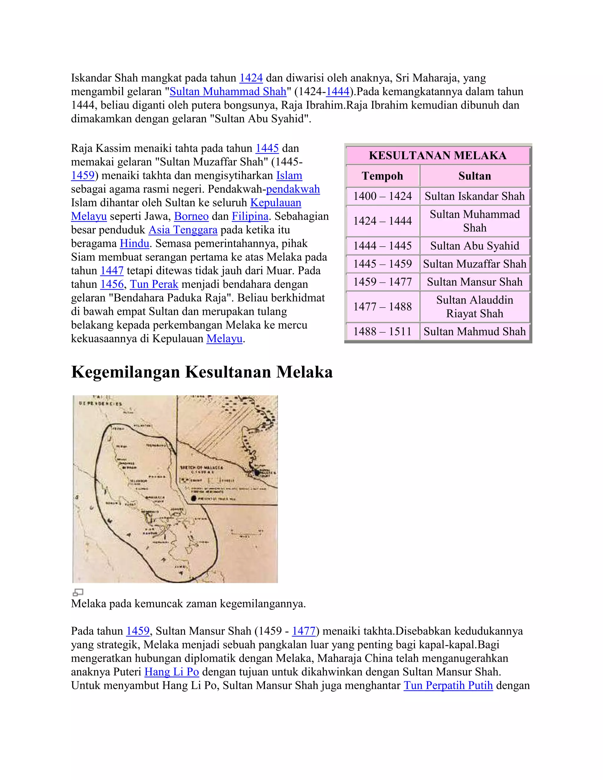 Kesultanan-melayu-melaka-diasaskan-oleh-parameswara | DOCX