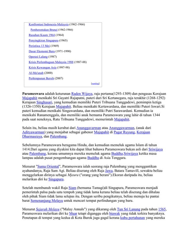Kesultanan-melayu-melaka-diasaskan-oleh-parameswara | PDF