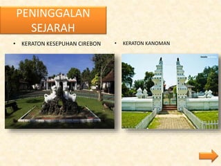 Kesultanan cirebon by shafaff | PPTX