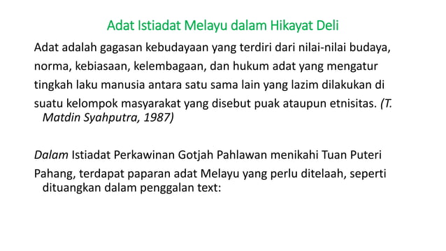 KESULTANAN DELI ZAMAN PRA KOLONIAL | PPT