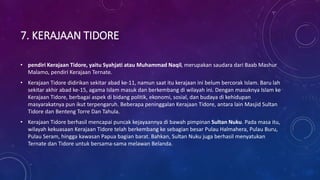 Kesultanan kesultanan maritim nusantara pada masa islam.pptx