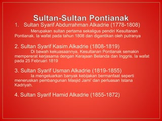 Kesultanan Pontianak | PPTX
