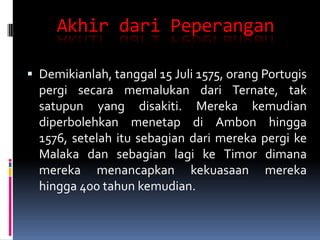 Sultan Baabullah (Ternate) | PPTX