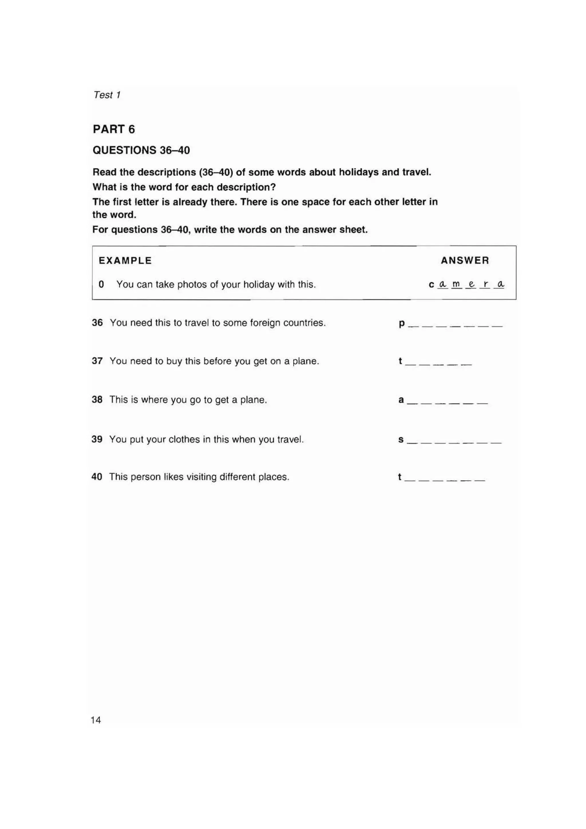 Key English Test- Cup 1 (book) | PDF