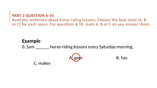 KET 5 - Test 4 - Reading and Writing.pptx