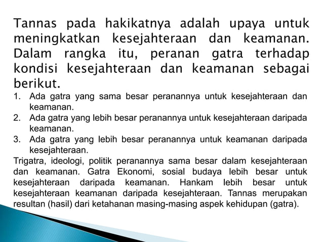 Ketahanan nasional dlm astagatra | PPTX